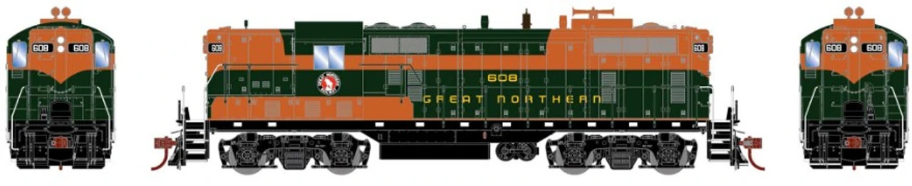 The perfect gift Athearn Genesis 82352 - EMD GP7 W/ Tsunami2 DCC & Sound Great Northern (GN) 608 ...